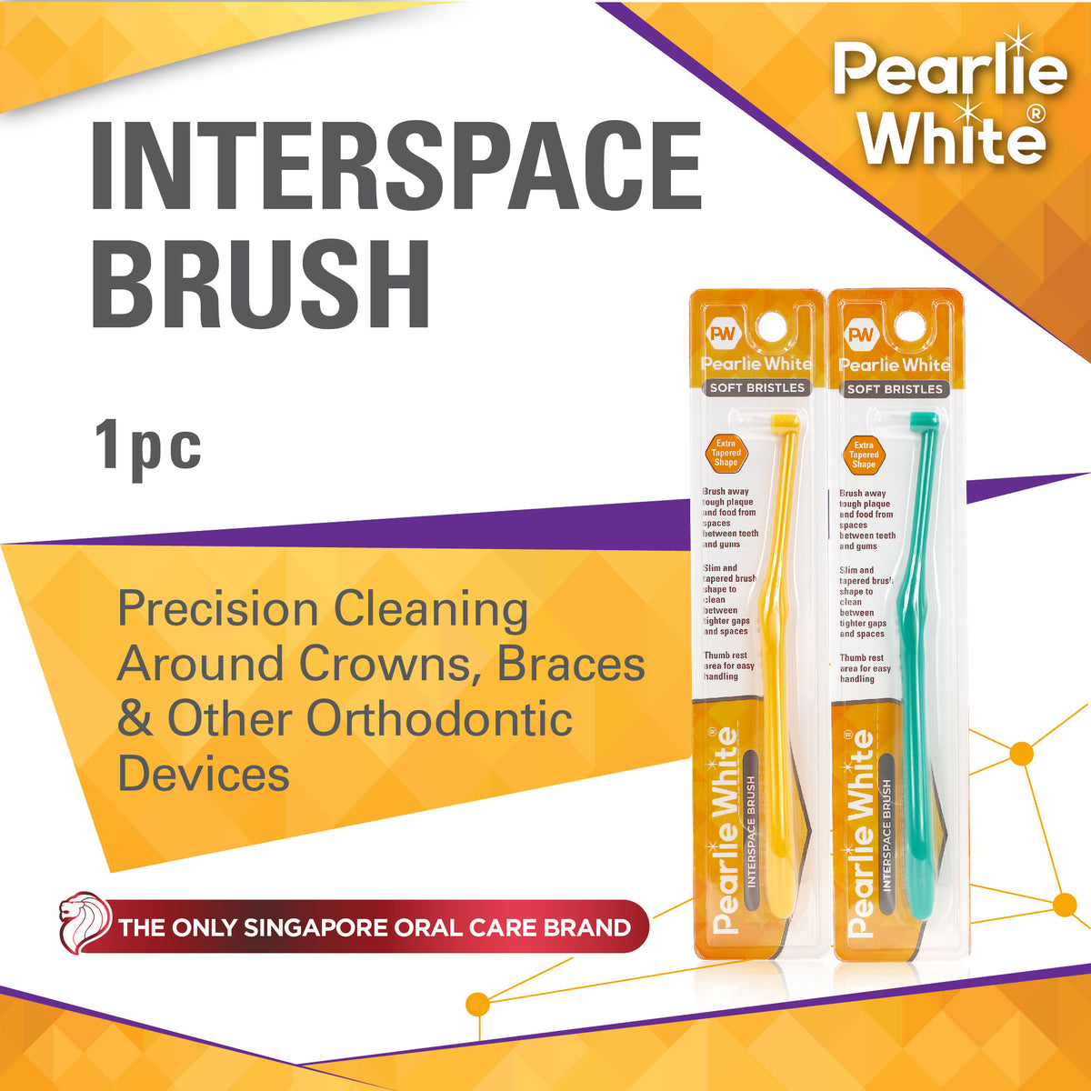 InterSpace Brush | Pearlie White