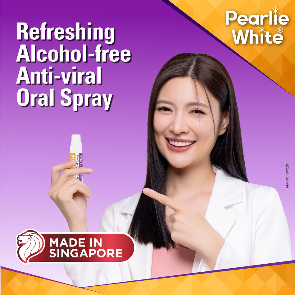 Defenze Antiseptic Oral Spray 8.5ml – Pearlie White