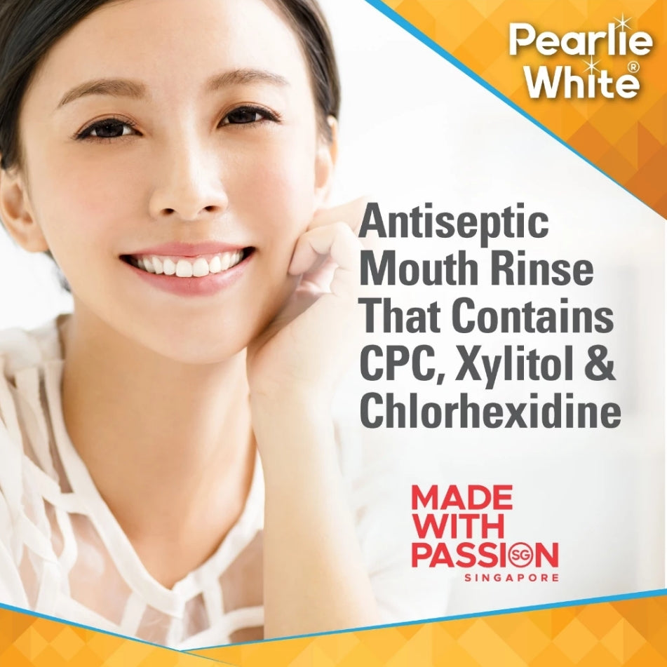 Chlor-Rinse Antiseptic Mouth Rinse 250ml | Pearlie White