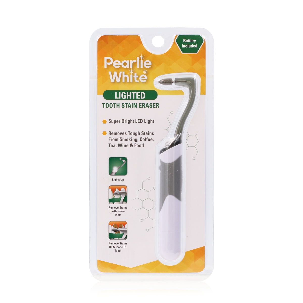 Lighted Tooth Stain Eraser | Pearlie White