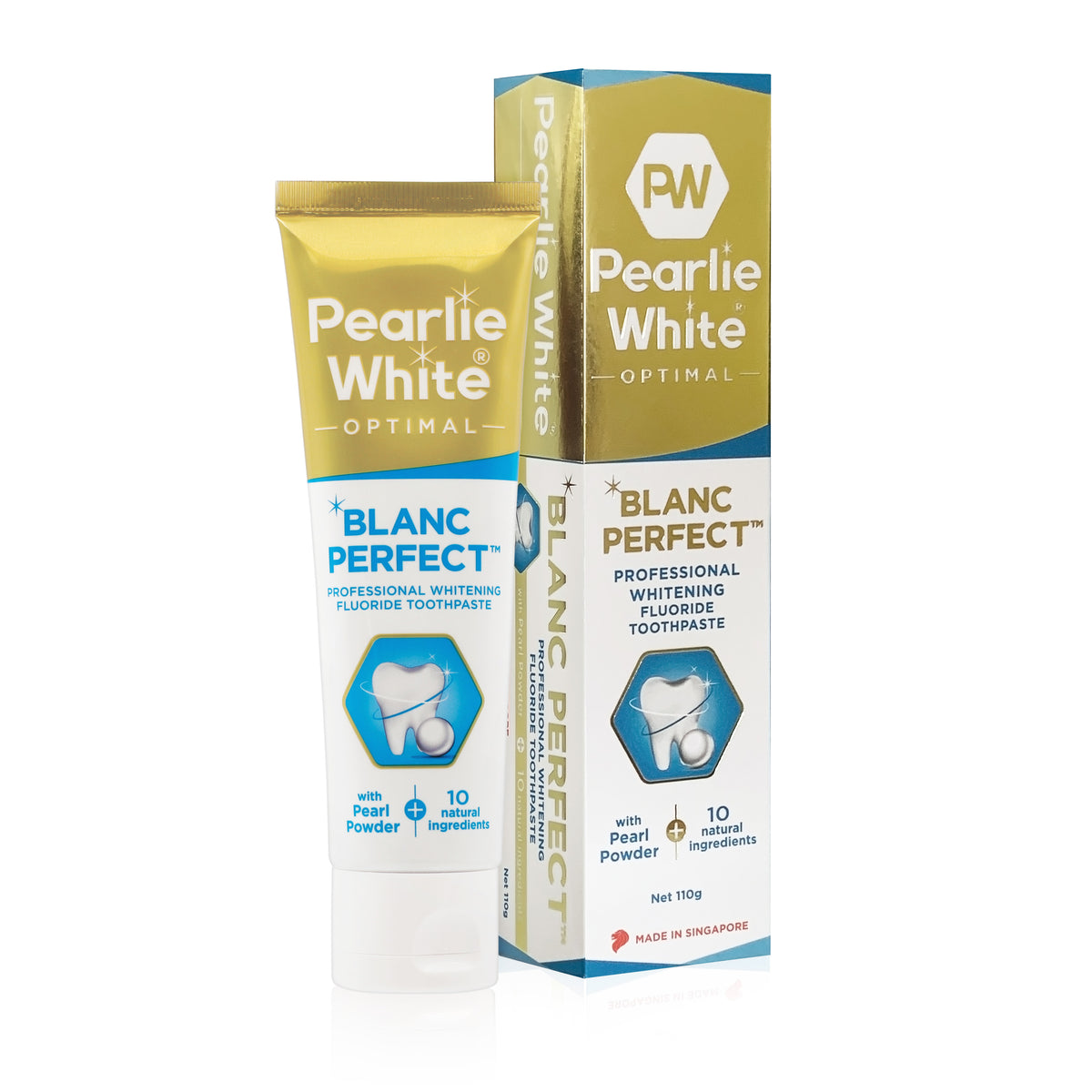 Optimal Blanc Perfect Professional Whitening Fluoride Toothpaste 110g ...
