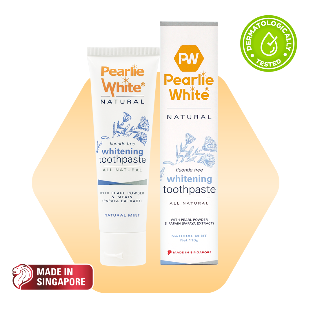 All Natural Whitening Toothpaste 110gm | Pearlie White