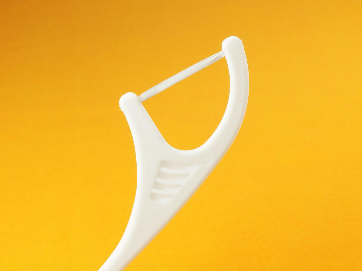 FlossPick F 2-IN-1 PTFE Mint Flosser 36pcs | Pearlie White