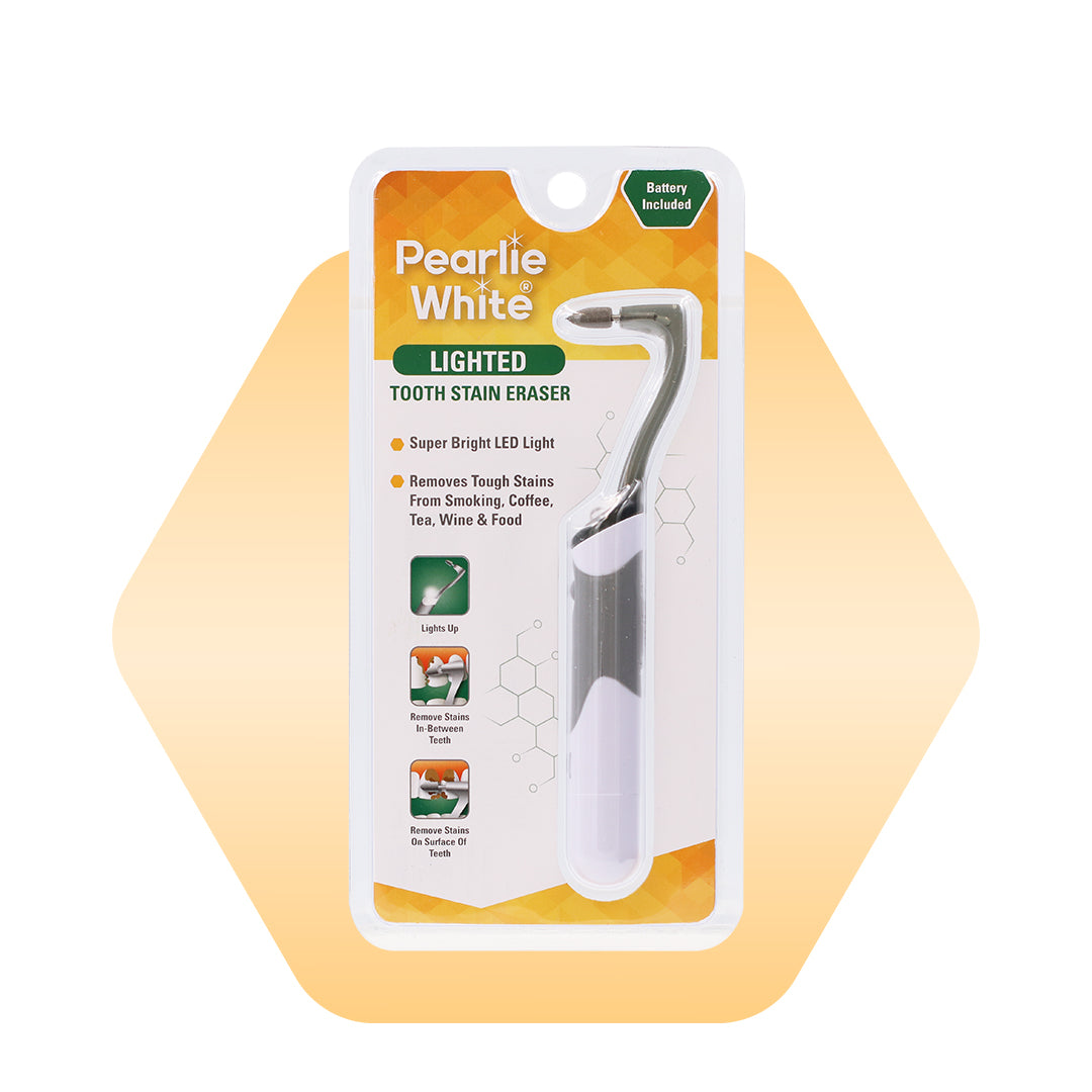 Lighted Tooth Stain Eraser | Pearlie White