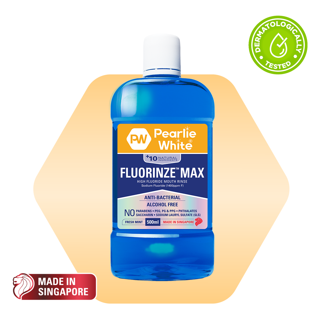 Fluorinze Max High Fluoride Mouth Rinse 500ml | Pearlie White